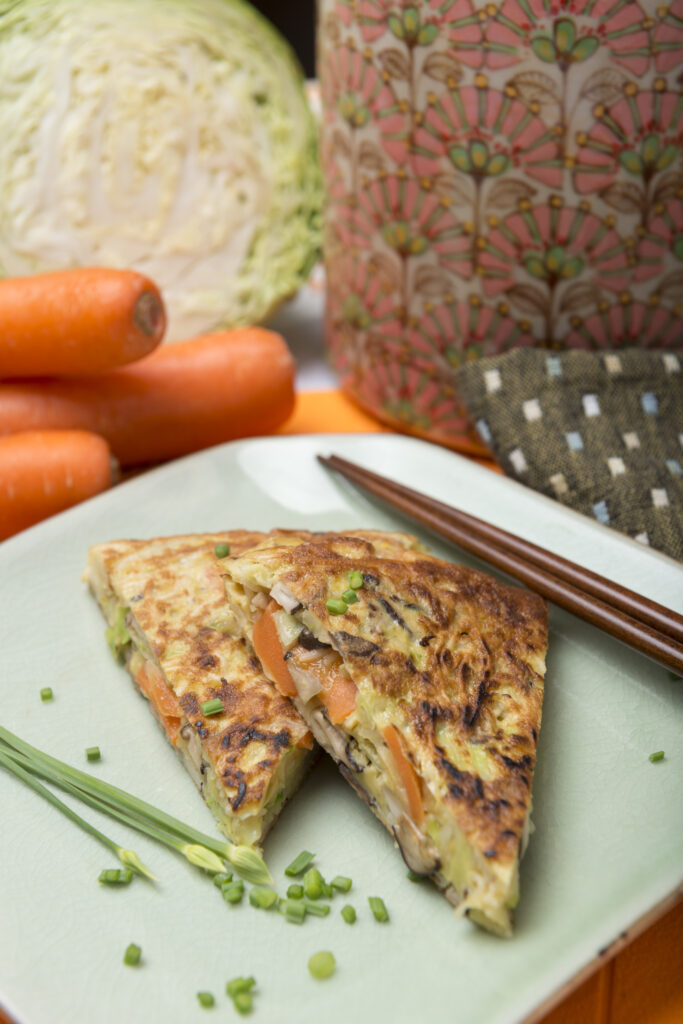 Veggie noodle cake | Feeding Hong Kong
